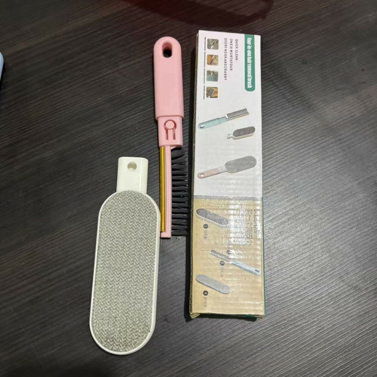 Двусторонняя статическая щетка для постельного белья и одеял, удалитель шерсти домашних животных, валик для ворса, щетка для одежды, щетка для кашемировых пальто