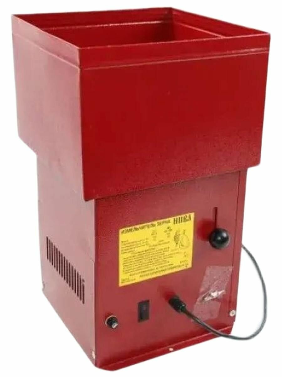 Зернодробилка для зерна электрическая мощная Нива ИЗ-300К, Производительность 300 кг/ч, Мощность 1300Вт, 12000 об/мин,