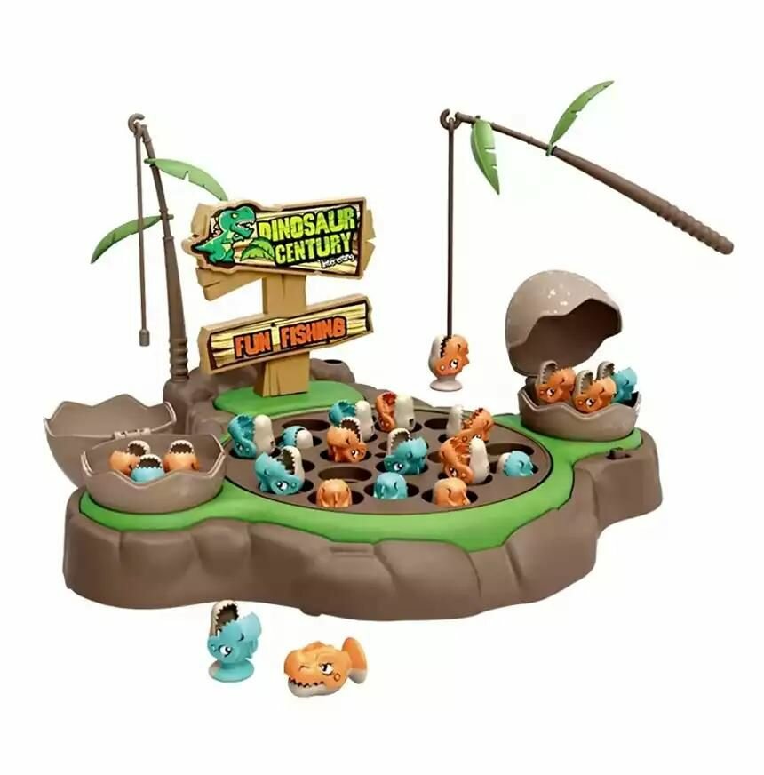 Игровой набор рыбалка Территория динозавров, настольная