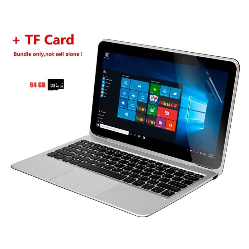 Glavey Nexbook Flexx 11,6" Планшет Windows 10 Add 64G TF Card