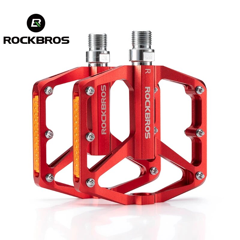 ROCKBROS Велосипедные педали, красный, 37210003003
