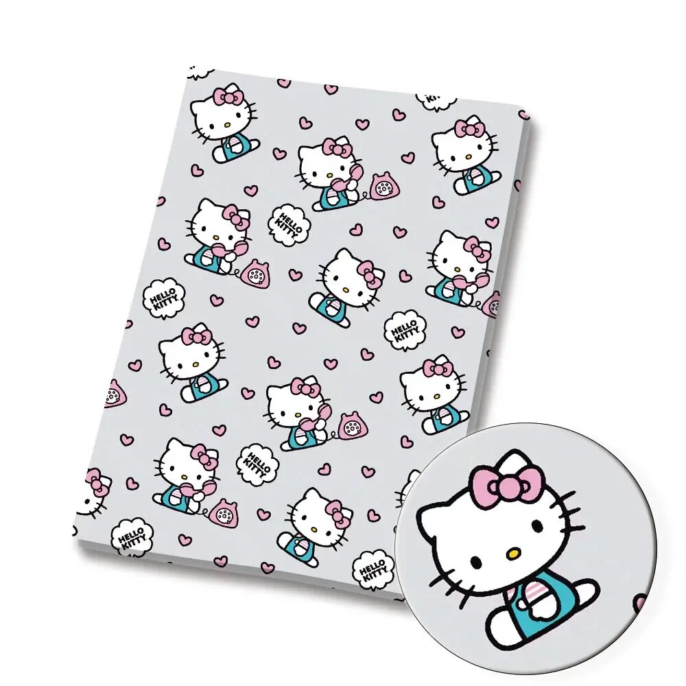 MINISO Футболка Hello Kitty из полиэстера и хлопка 140x50 см Polyester cotton, 40417