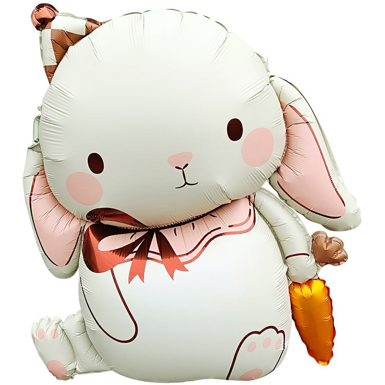 Воздушный шар из фольги. Фигура, Зайка в колпачке (35'/89 см, CHN)