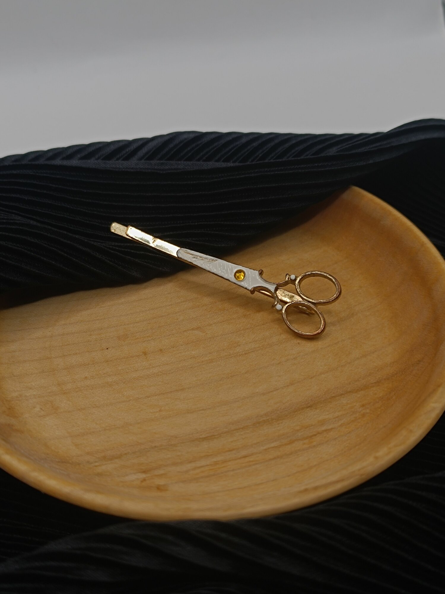 Винтажная заколка, зажим для волос.