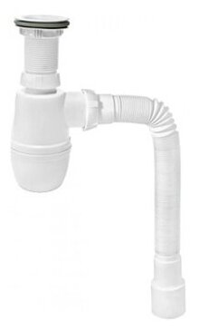 Бутылочный сифон для раковины и мойки