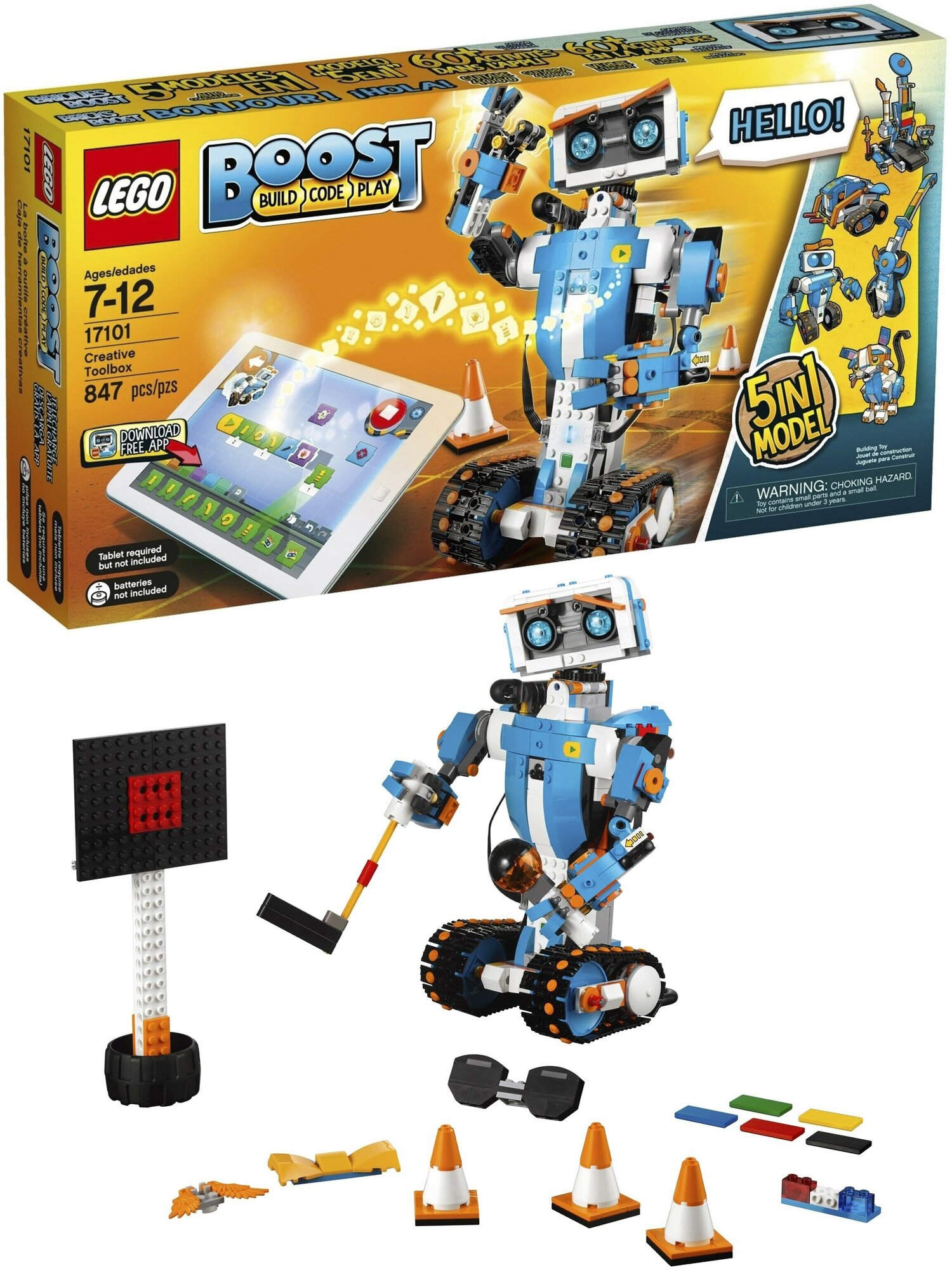 LEGO 17101 Boost Creative Toolbox Kubik77
