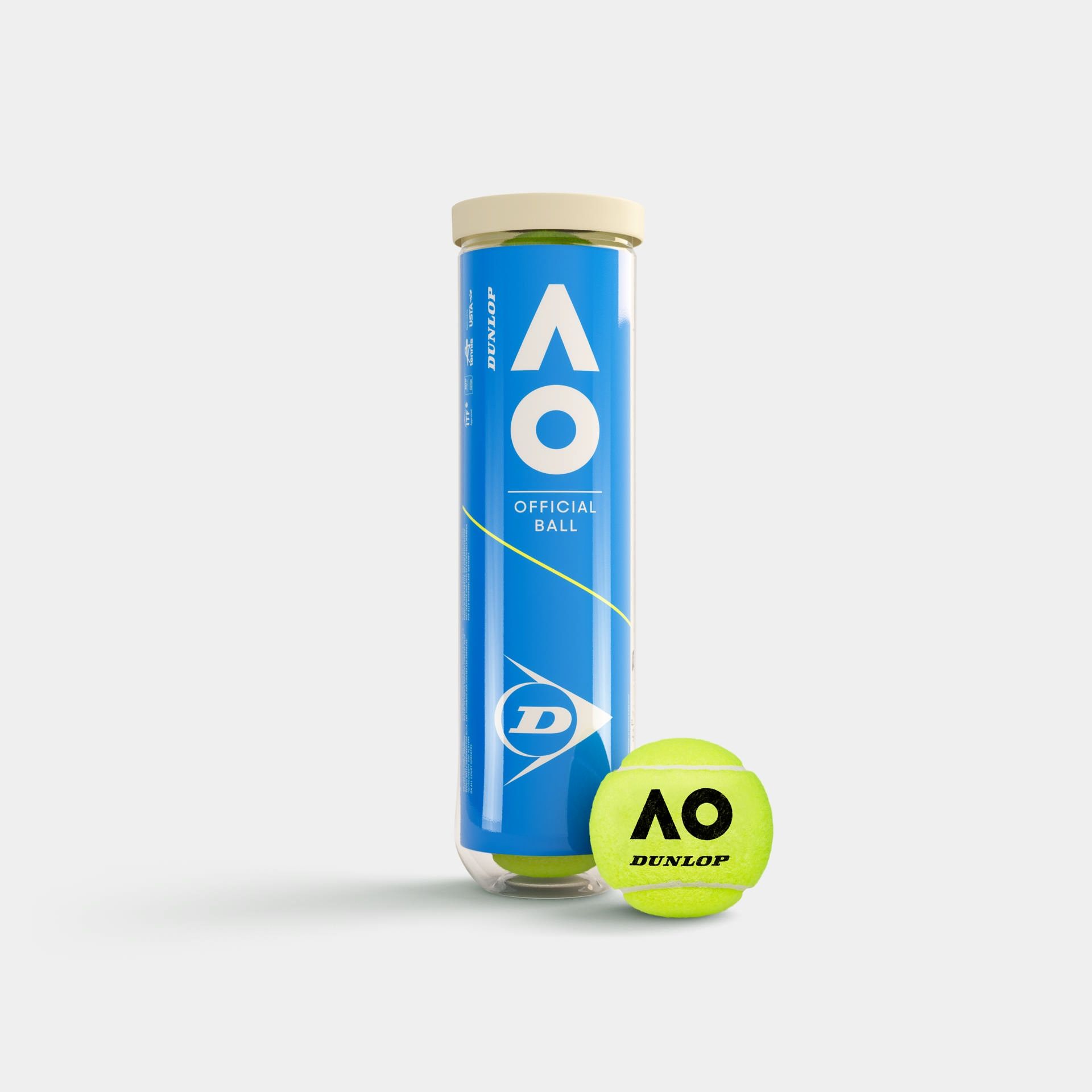 Теннисные мячи Dunlop Australian Open 4 Ball Eco