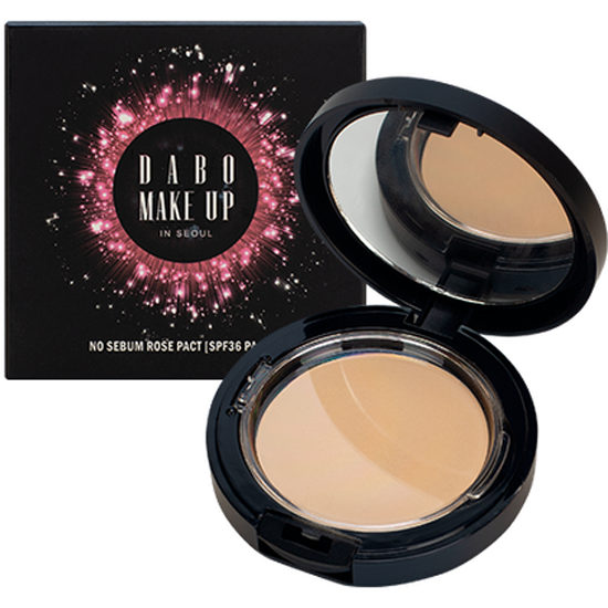 Матирующая пудра для лица Dabo SPF36 PA+++ Ванильный бежевый, 11г