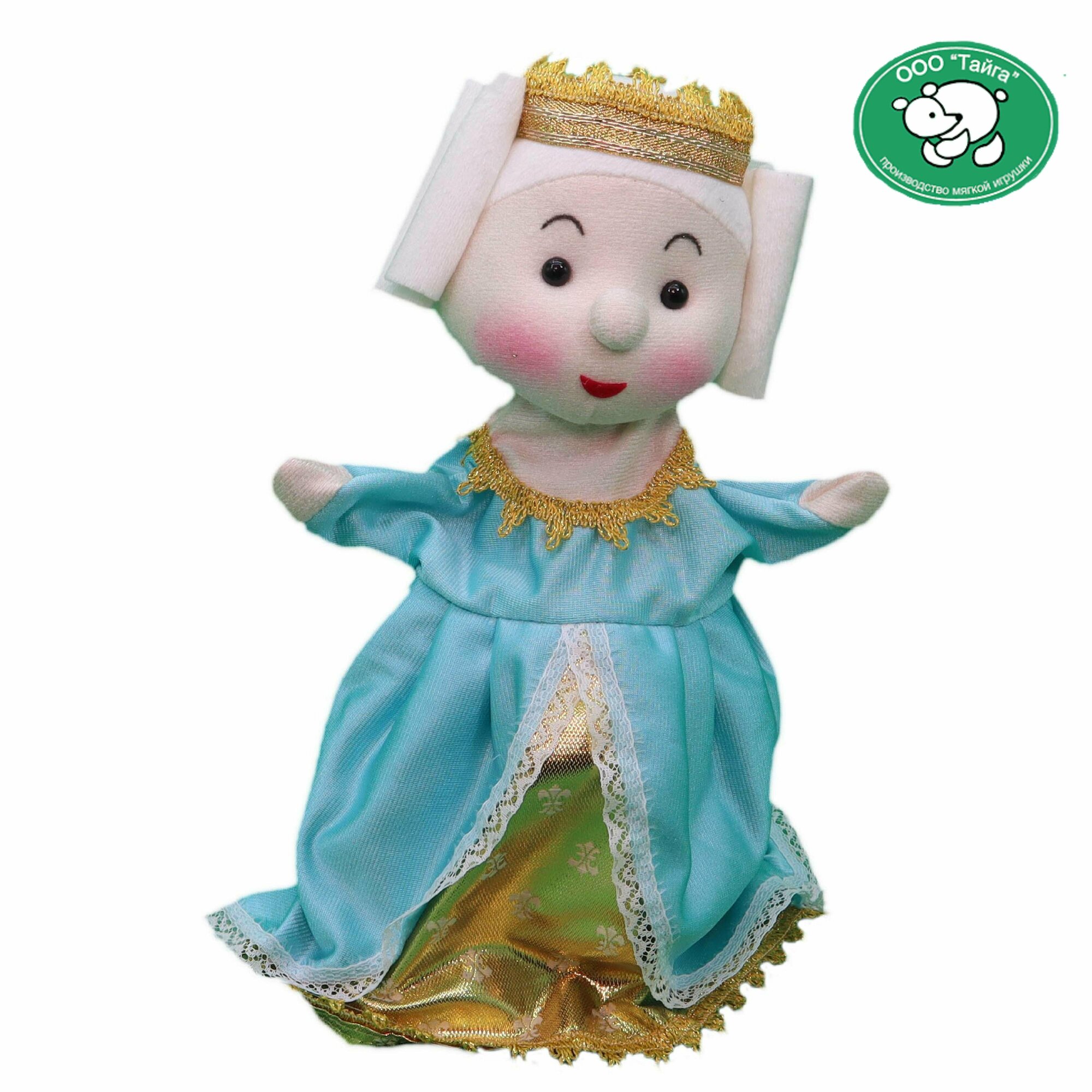 Кукла-перчатка "Тайга" для домашнего кукольного театра на руку "Королева"