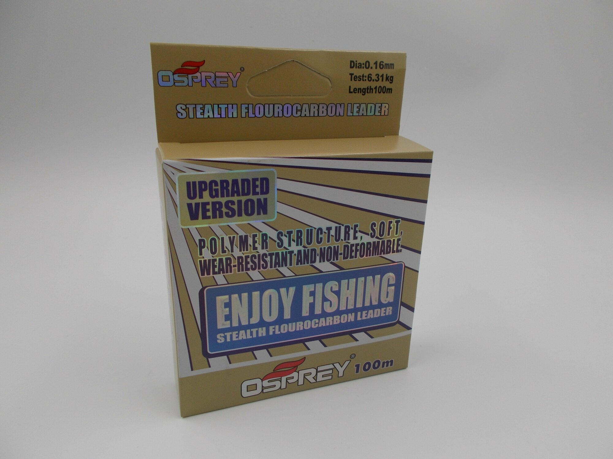 Леска Монофильная с покрытием флюорокарбоном.