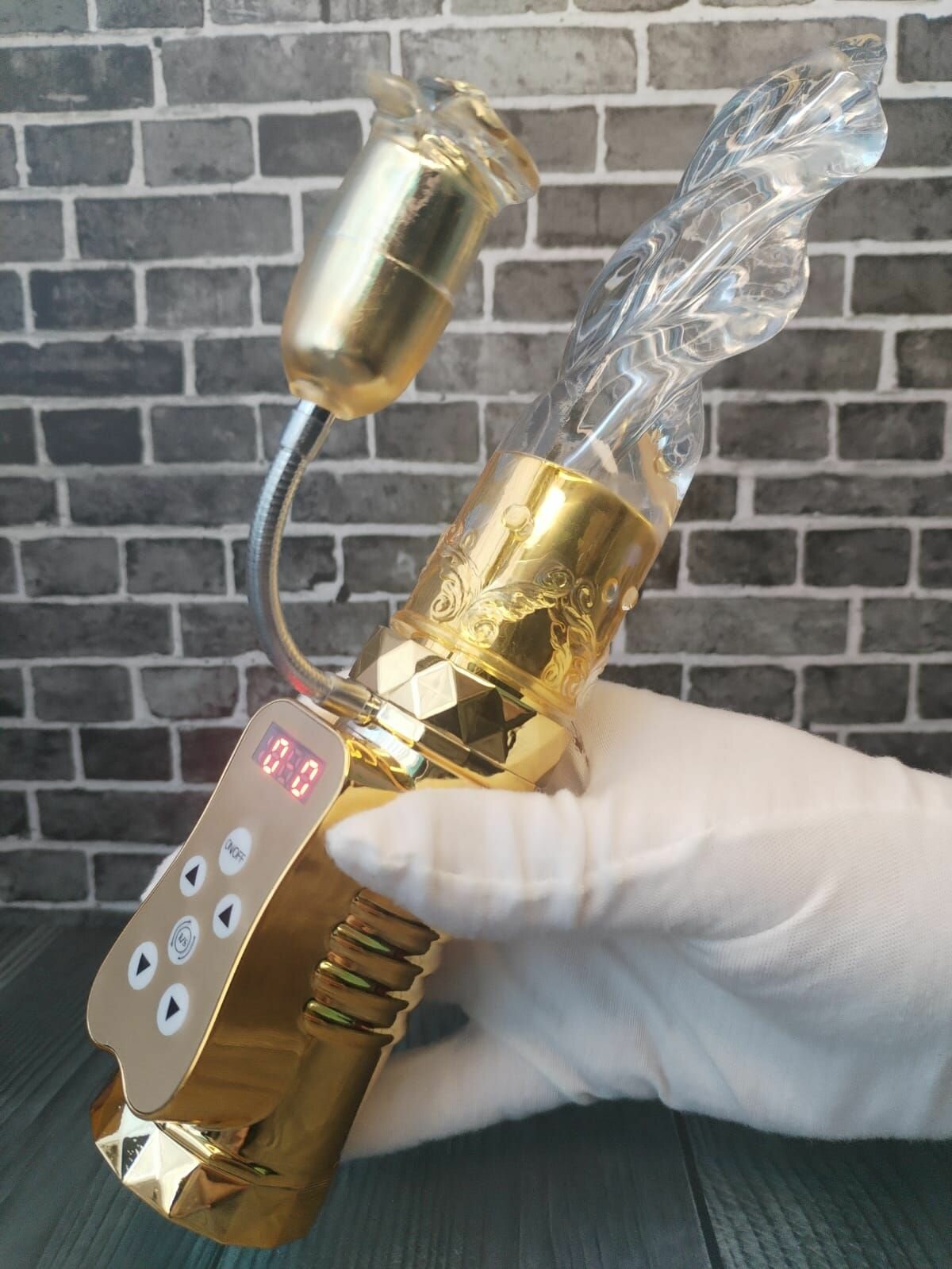 Новинка ! Вибратор с двойной стимуляцией, клиторально вагинальный стимулятор с вращением