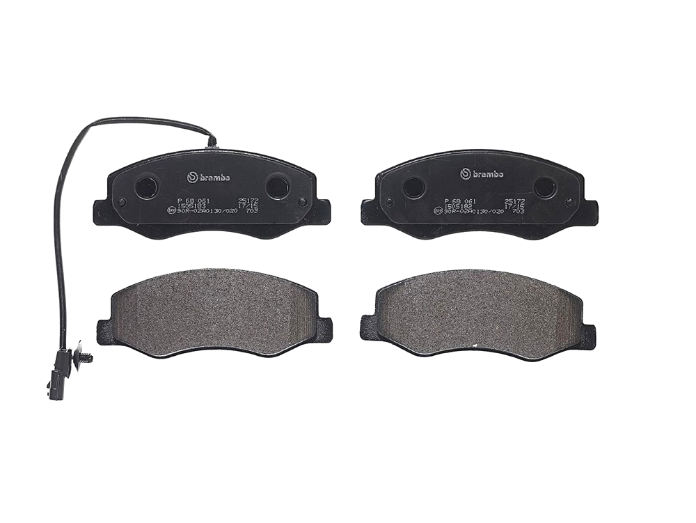 BREMBO P 68 061 (4406000Q0G / 4406000Q0M / 440600866R) колодки тормозные дисковые Nissan (Ниссан) nv400 фургон (x62,