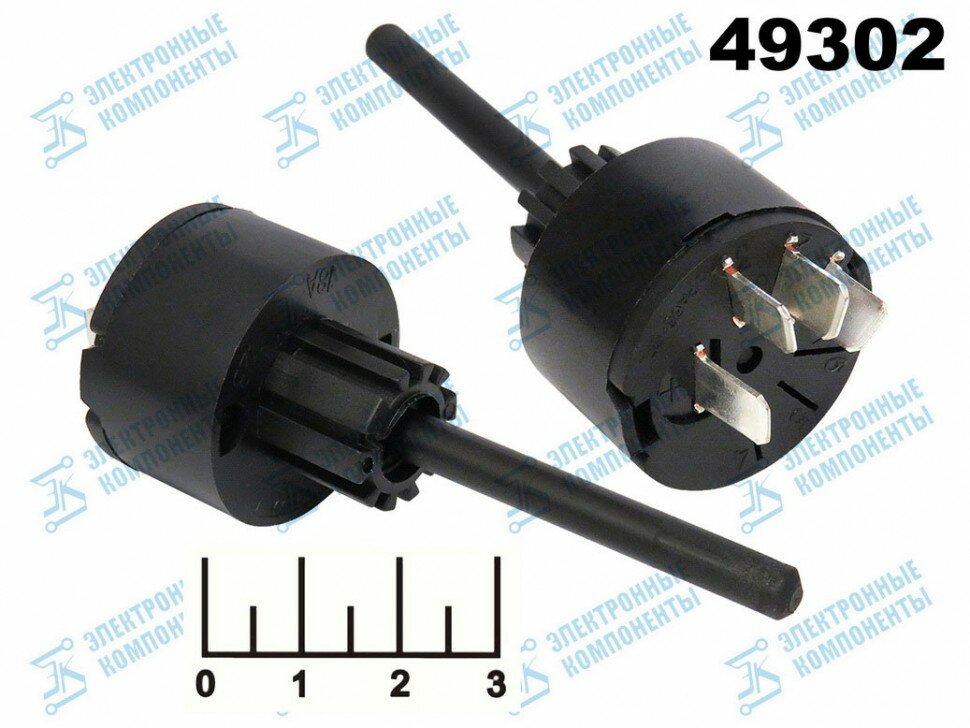 Переключатель отопителя 12V 18A 4-х позиционный 633709