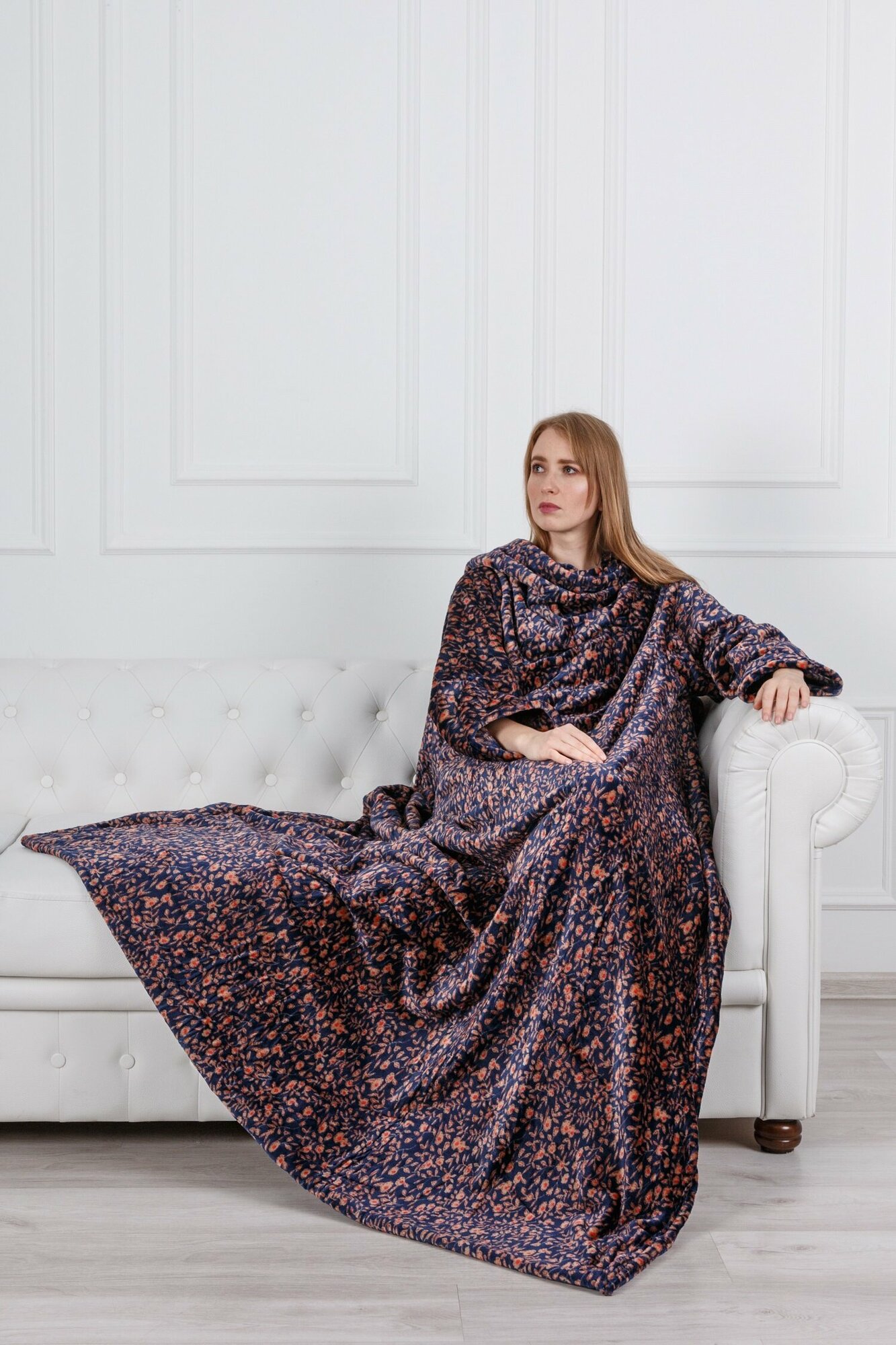 Плед с рукавами