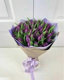 Букет тюльпанов, 51 шт.