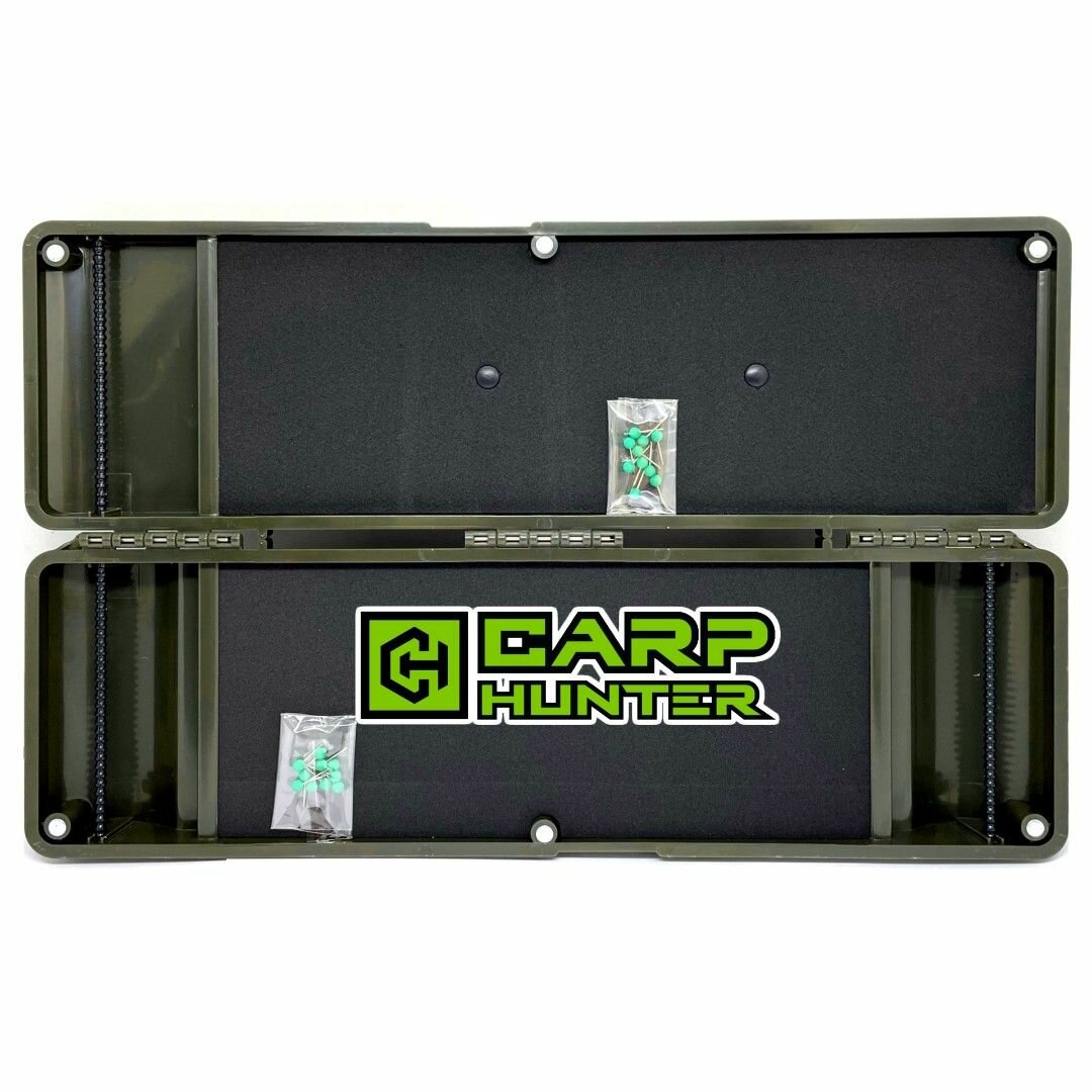Поводочница карповая CarpHunter Large Rig Box на магнитах (347*110*41мм) CH-08