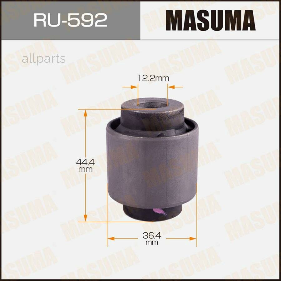MASUMA RU-592 Сайлентблок задн. верхнего поперечного рычага наруж.