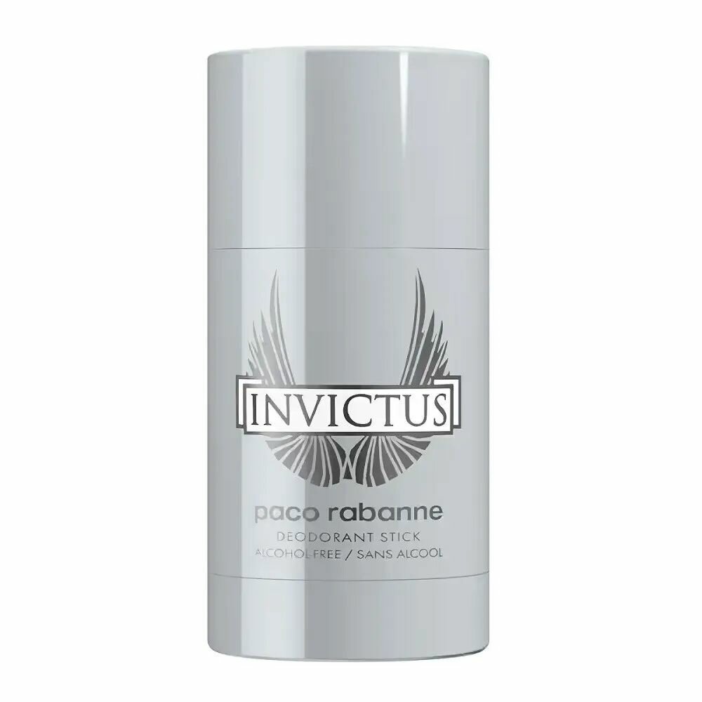 Paco Rabanne парфюмированный дезодорант-стик для мужчин Invictus, 75 мл, 75 г