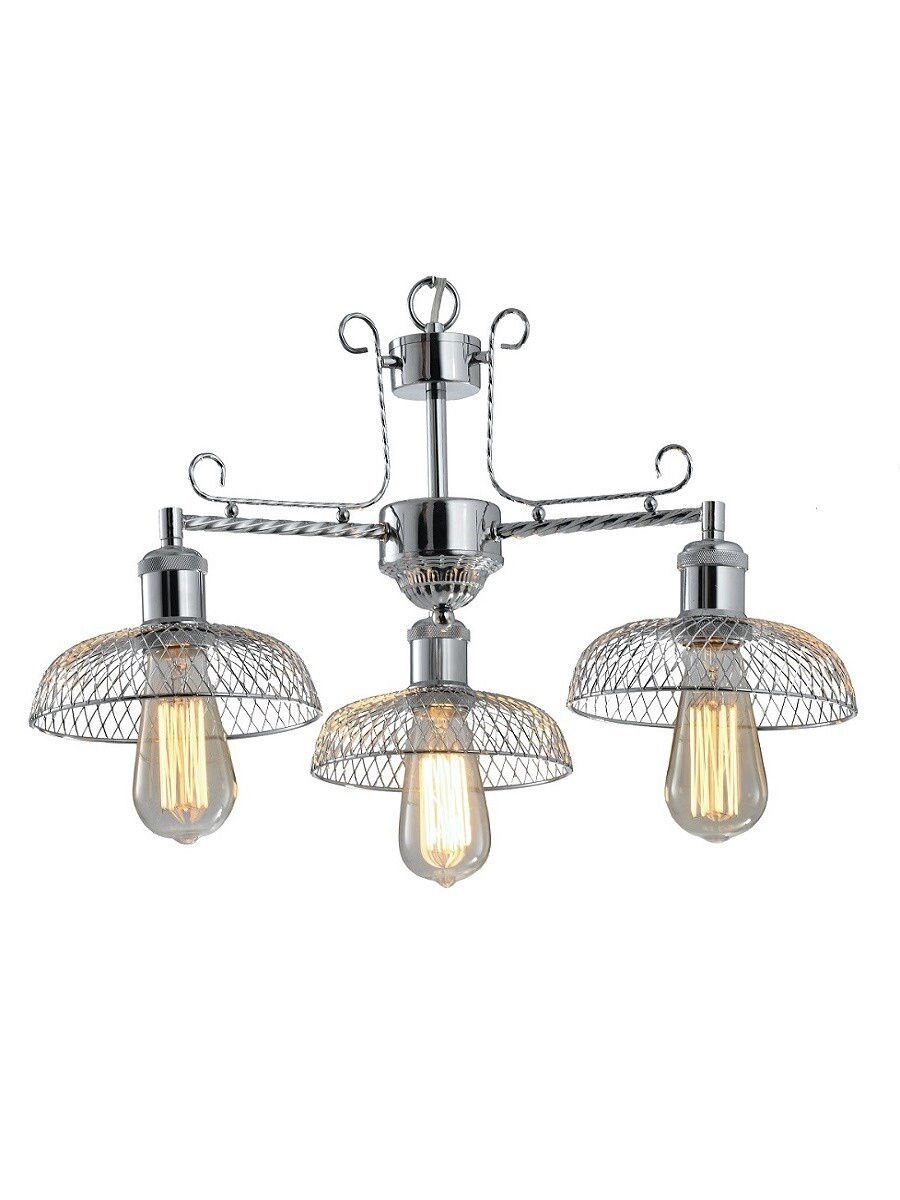 "Люстра SATURN", 3xE27x60W хром