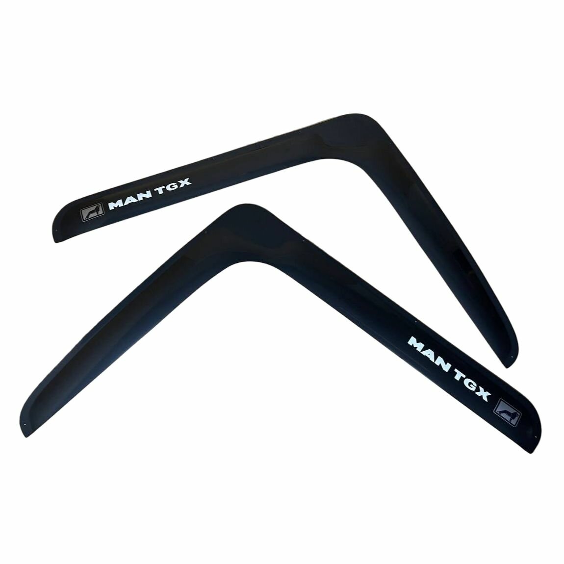 Дефлектор двери (ветровики) с лого на MAN TGX Euro 6, (2021->)