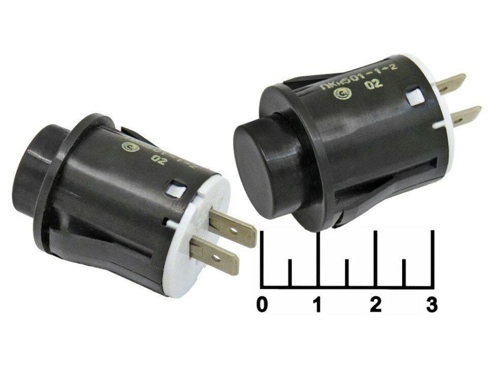 Кнопка с фиксацией ПКН501-1-2