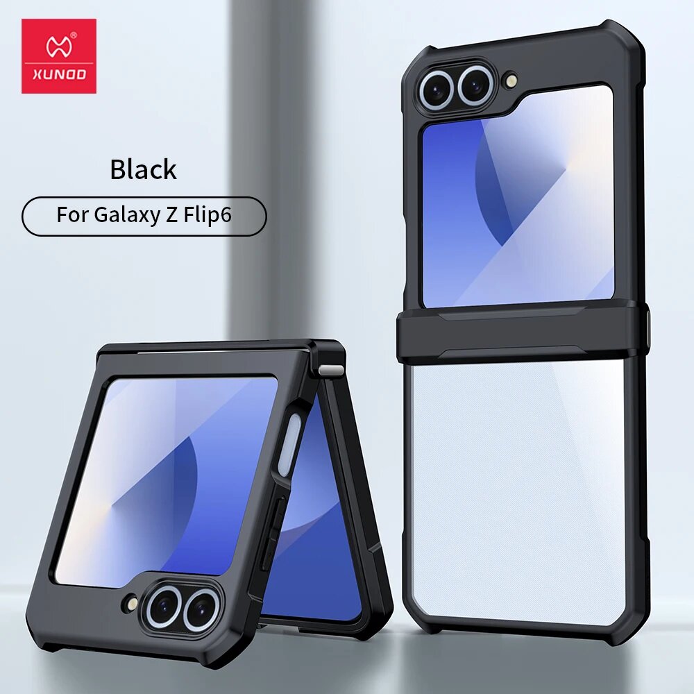 Xundd чехол для Samsung Galaxy Z Flip 6, черный