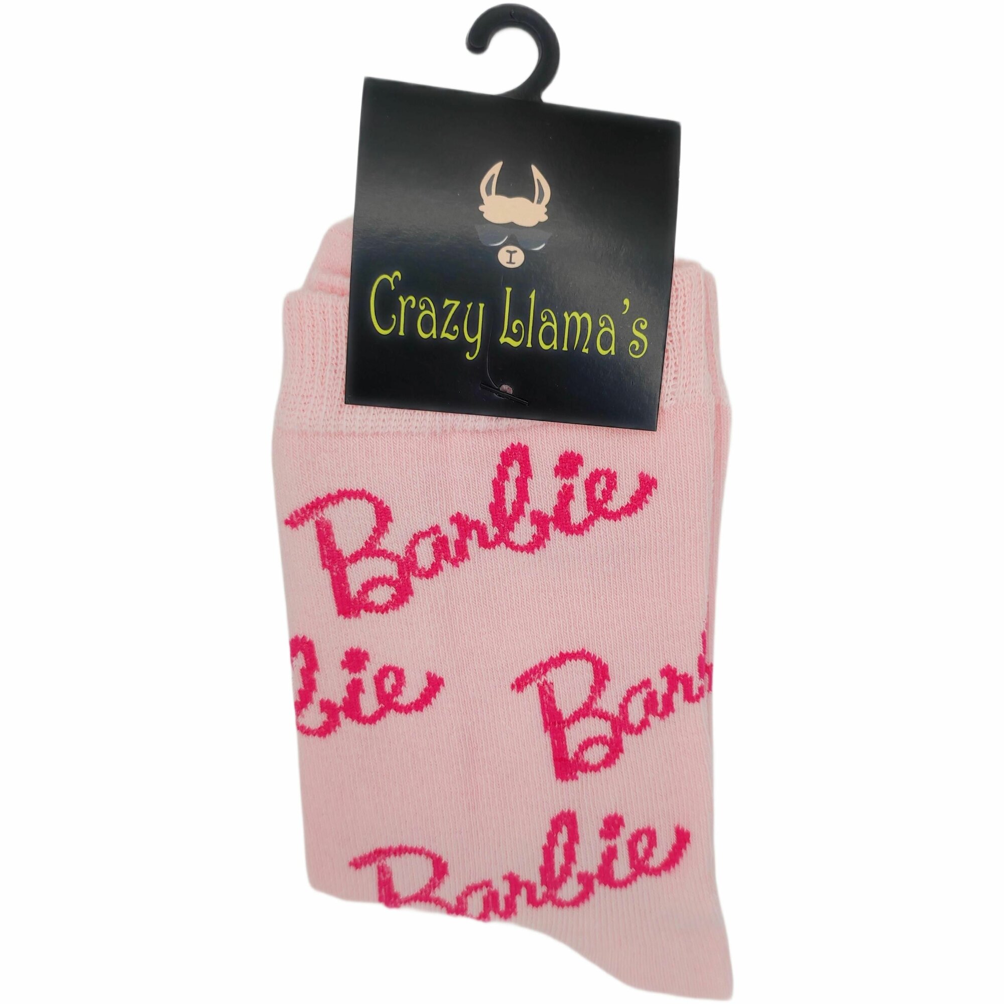Носки Носки с принтом, Crazy Llama's, Барби