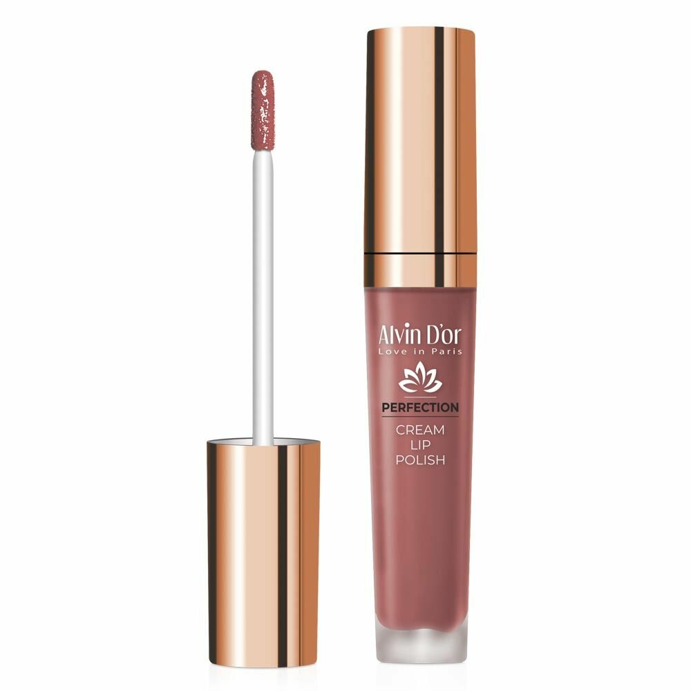 Alvin D'or, Кремовый лак для губ "Perfection" тон 03 pink ashes (розово-пепельный)