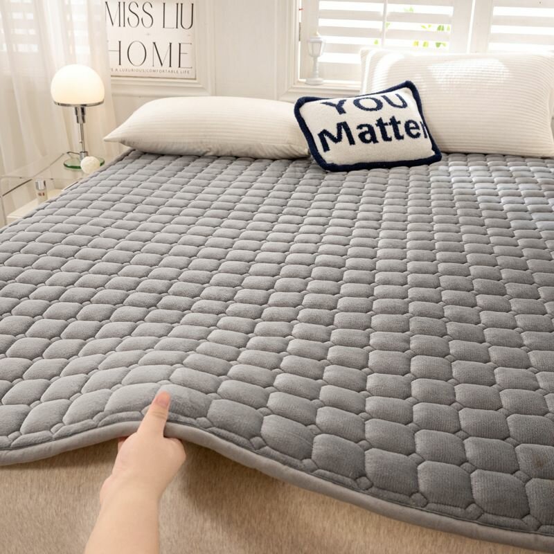 Самый продаваемый всесезонный теплый мягкий матрас-одеяло 200x230cm -kpa