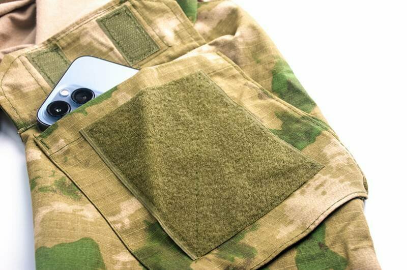 Тактическая рубашка рыбацкая рубашка+2 липучки