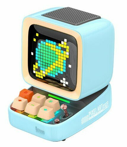 Портативная Bluetooth-колонка Divoom Ditoo Pro Pixel Art, blue