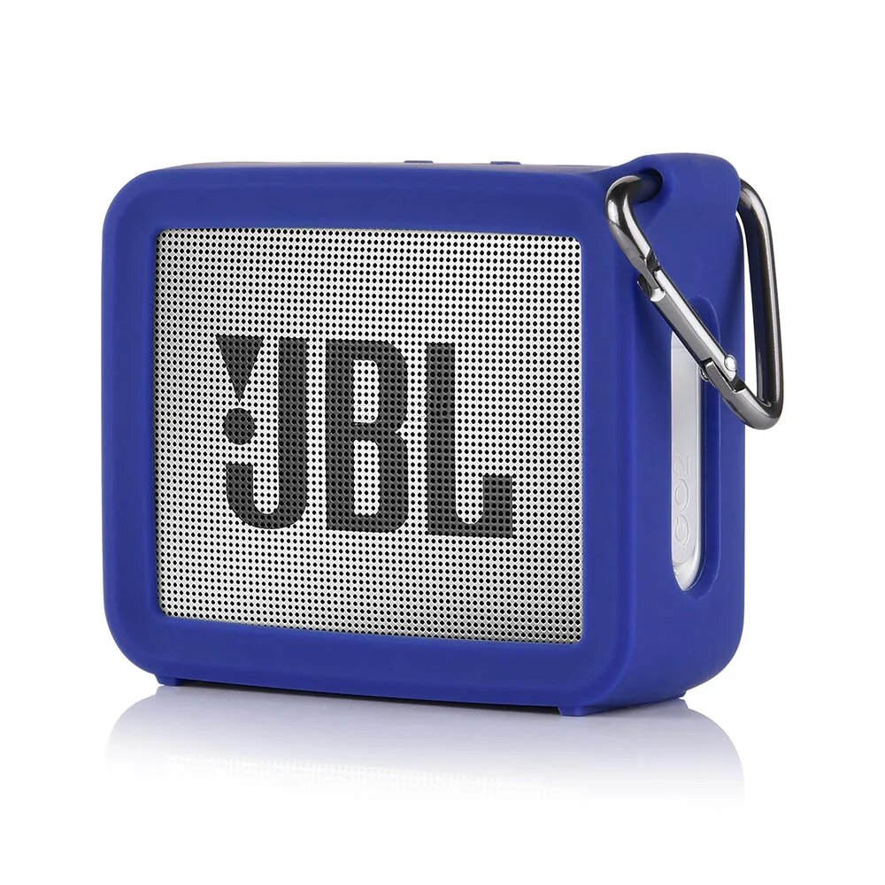 JBL GO 2, синий, с карабином