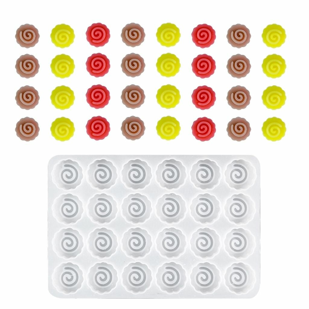 Силиконовая форма для выпечки мини-рыбных рулетов