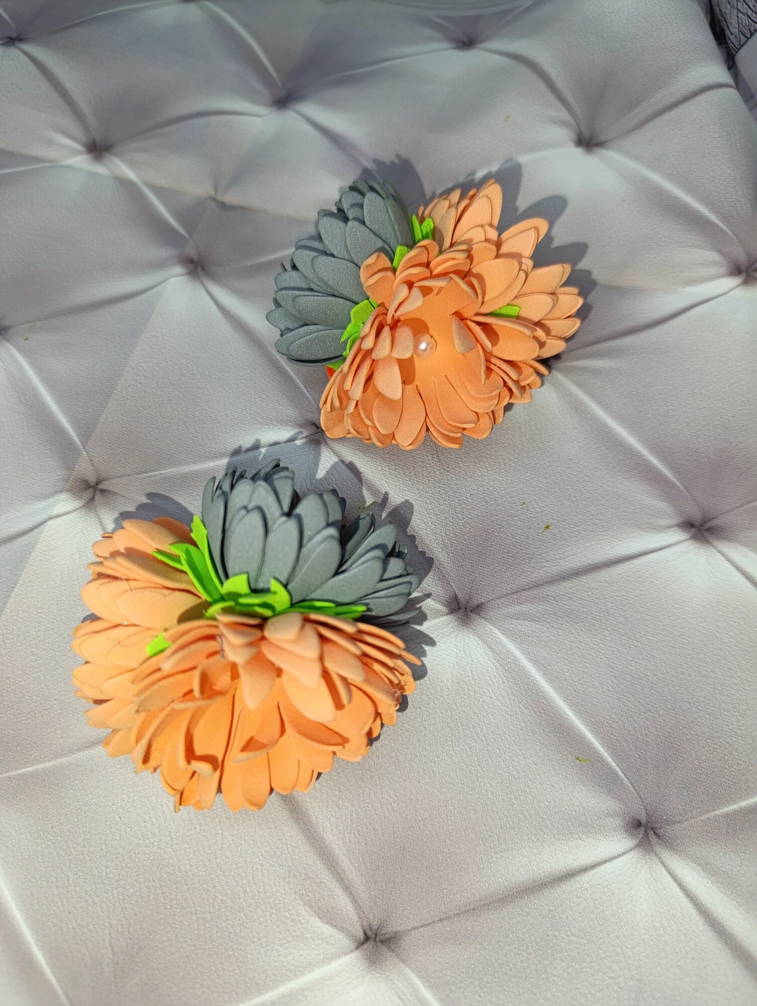 Бантики для волос на резинке