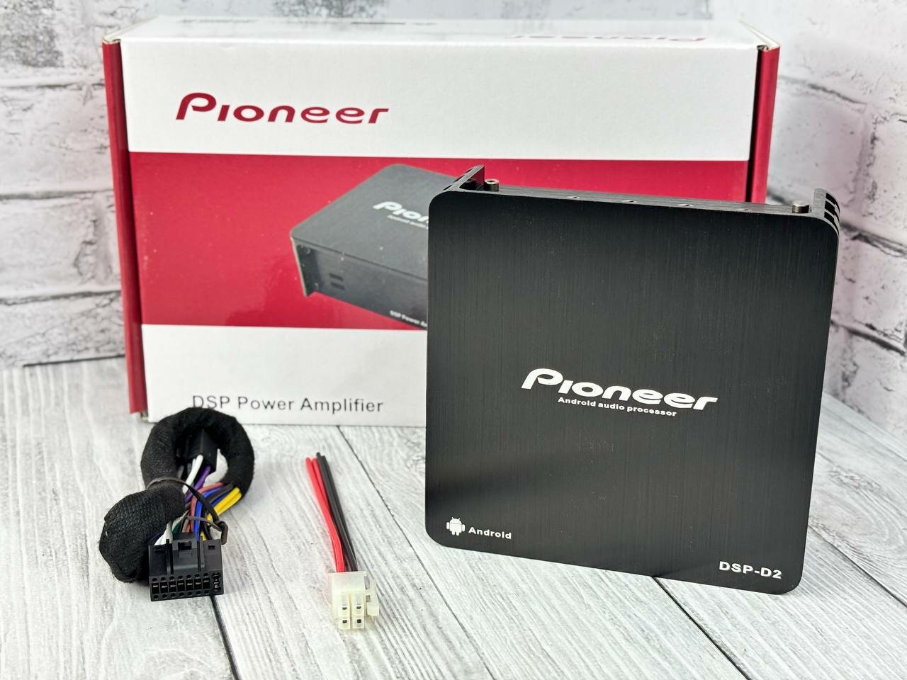 Усилитель для Android магнитолы Pioneer DSP D2 Power Amplifier 4-х канальный 6х80W