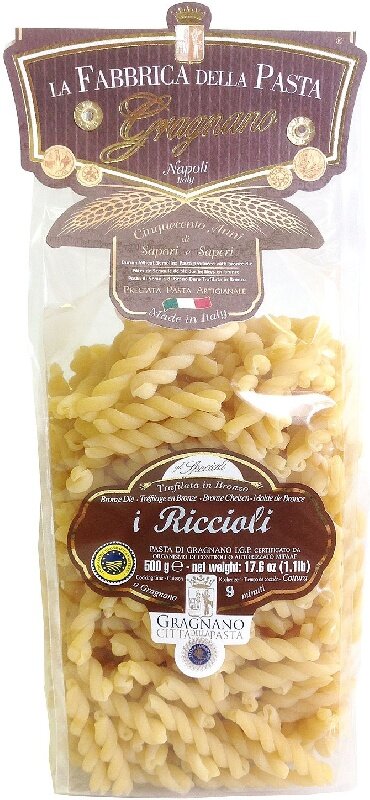 Паста GRAGNANO Спиральки / Riccioli 500г