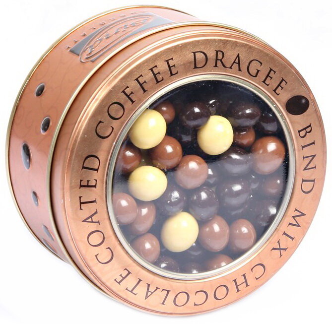 Драже BIND Кофе в шоколаде MIX шоколад /жесть/ 125г