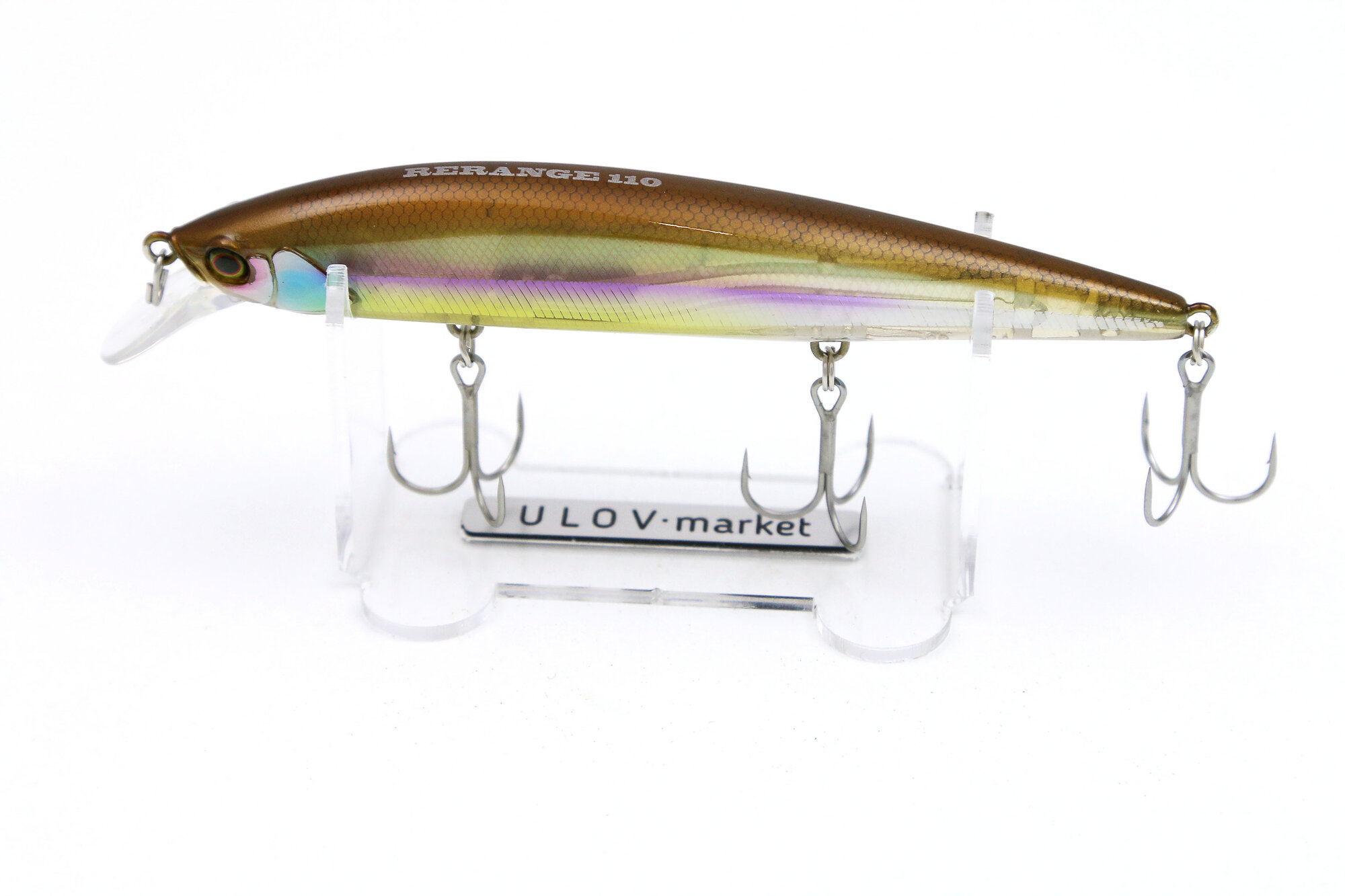 Воблер JACKALL Rerange Minnow 110SP 16.0г Загл. до 1.5м #Half mirror wakasagi