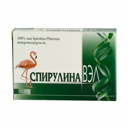 Спирулина Вэл таблетки 0,5г N60