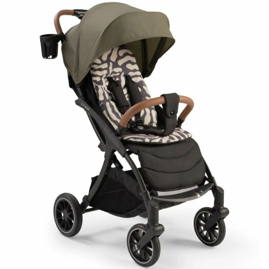 Прогулочная коляска Happy Baby LYNN dark olive & flora