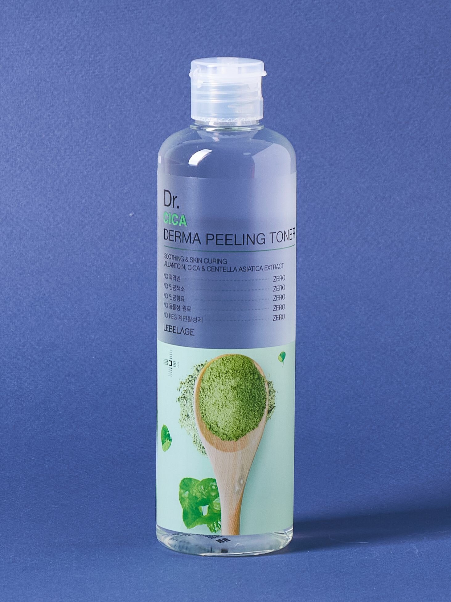 Lebelage Отшелушивающий тонер с центеллой азиатской 310мл Dr. Cica Derma Peeling Toner