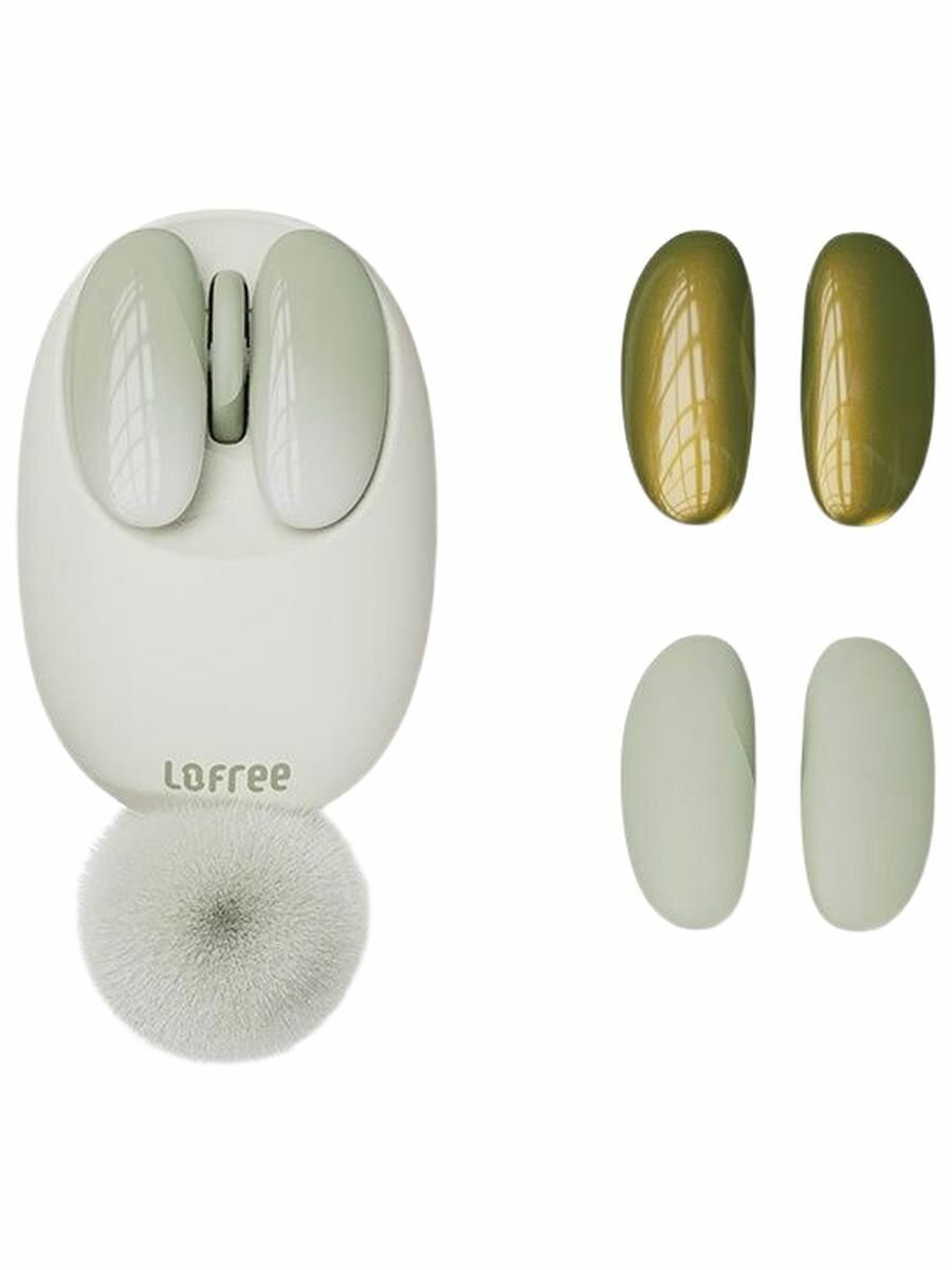 Lofree Маленькая беспроводная Bluetooth-мышь для девочек, стильная, для ноутбука, планшета и офиса
