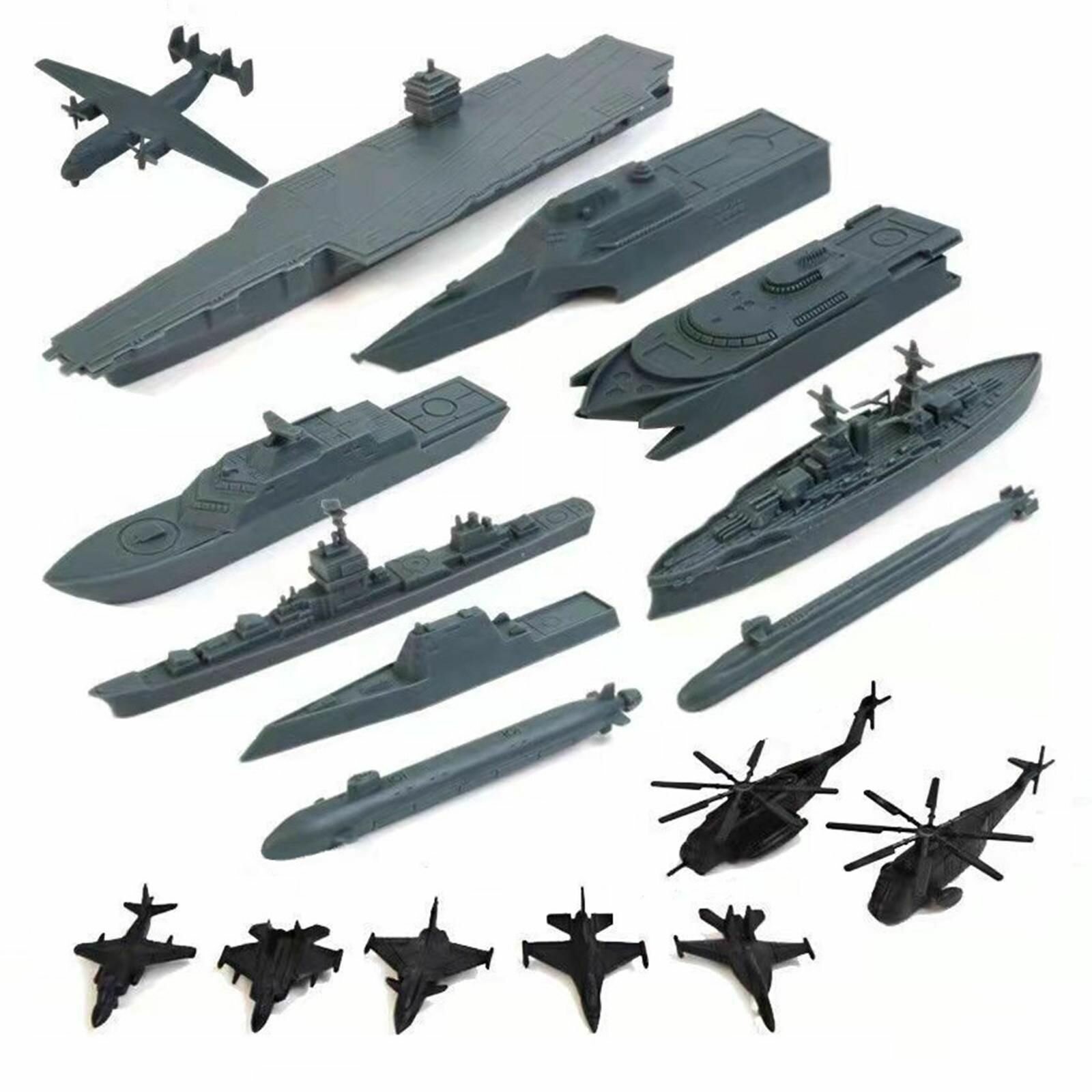 Модель корабля авианосец игрушечная подводная лодка Мульти