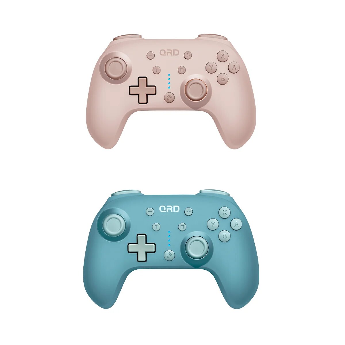 QRD Junior E5 Мини беспроводной геймпад для Switch Pink and Blue