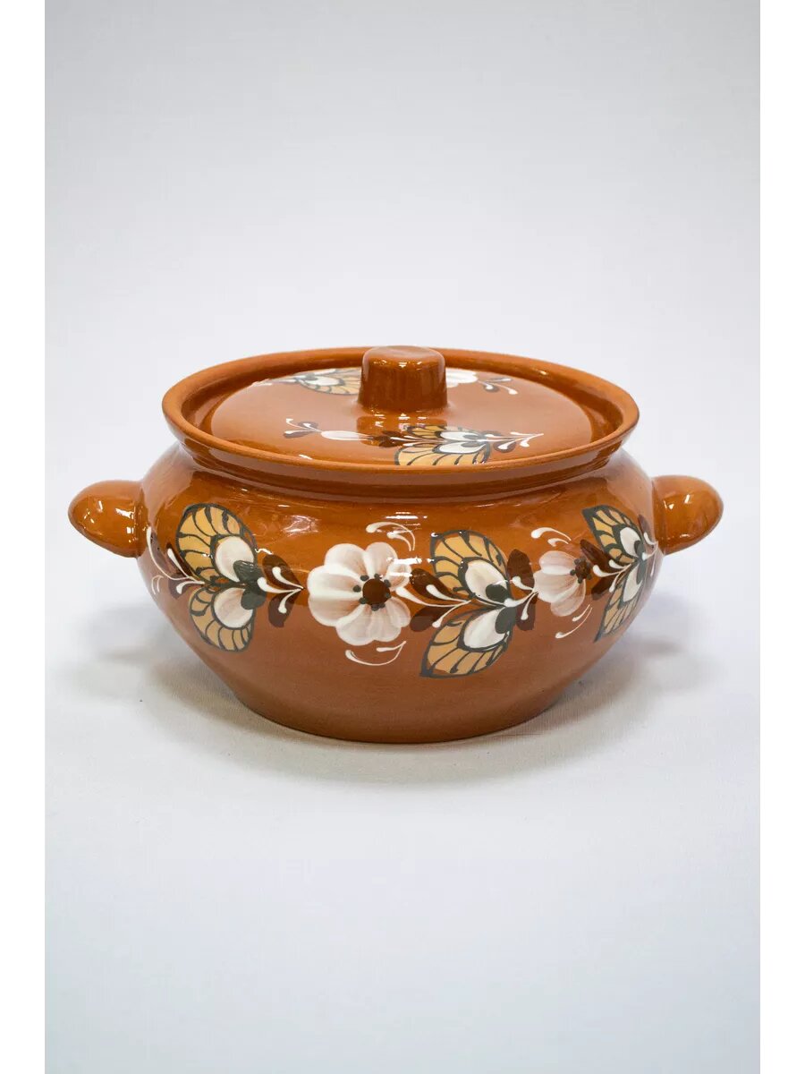 Жаровня 3 л. с ручками