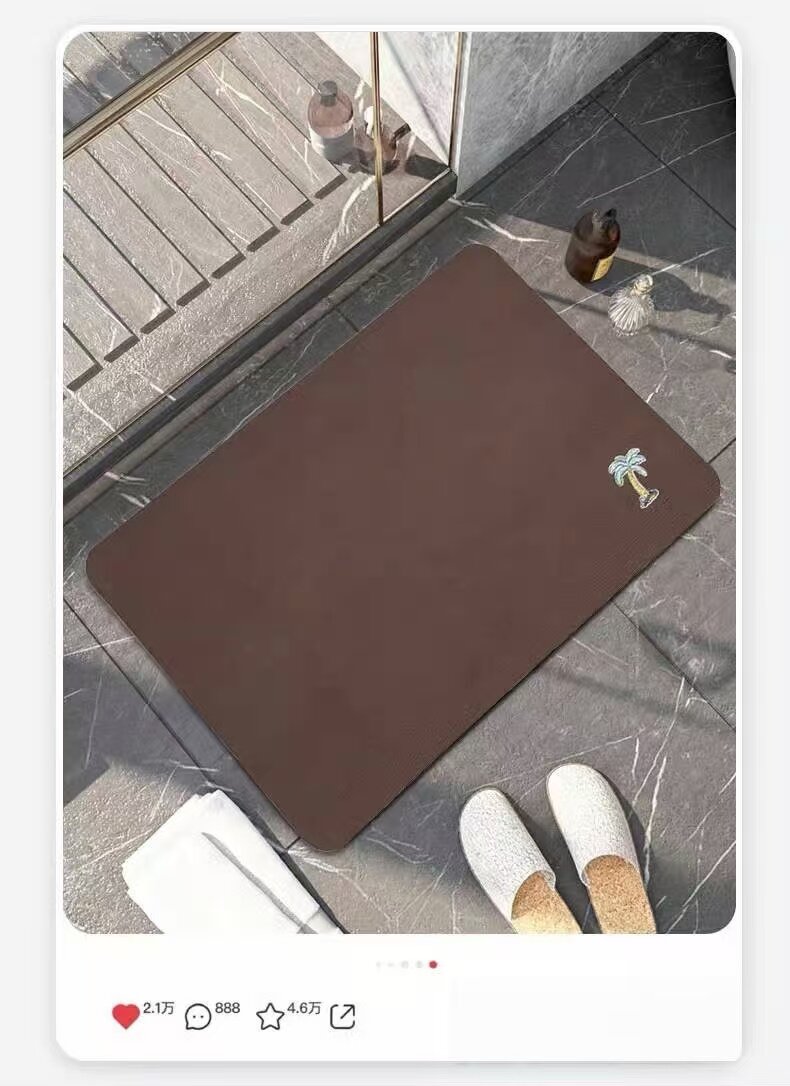 Коврик "икеа", противоскользящий, водоотталкивающий,40*60cm