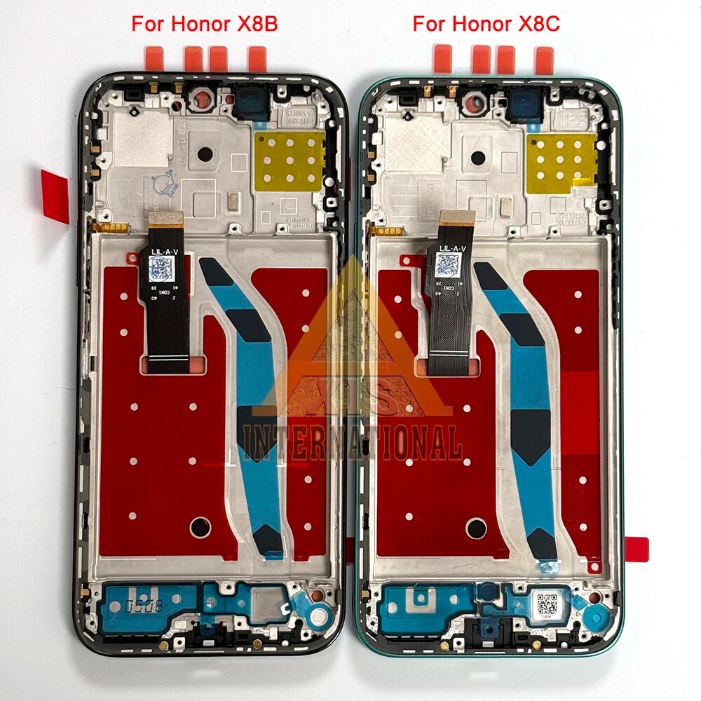 Оригинальный AMOLED 6,7 'для Huawei Honor X8C ABR-LX3 ЖК-экран с сенсорным X8B Green Frame
