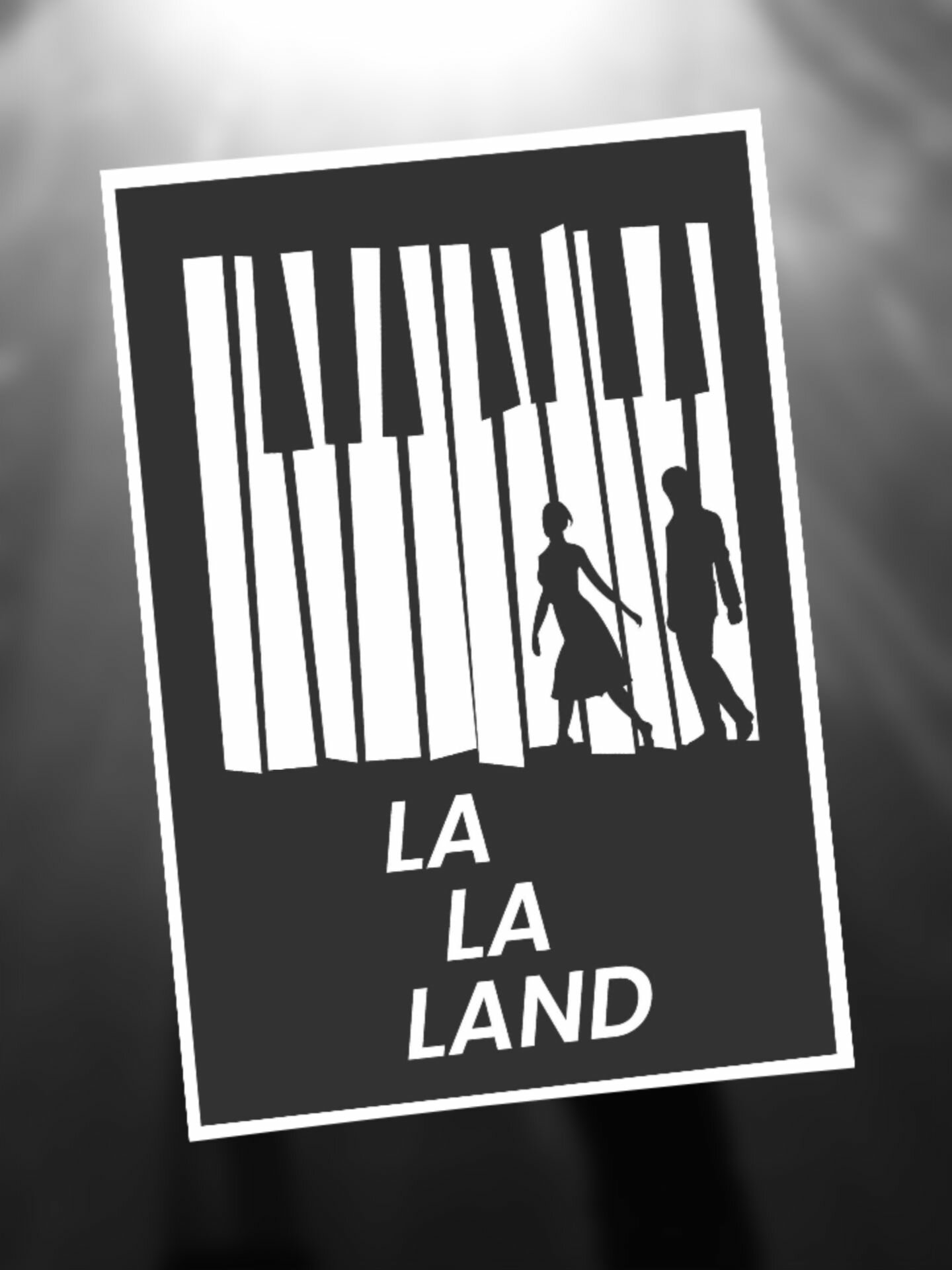 Постер pinterest "Ла-Ла Лэнд", 29.7х42см, А3, глянцевый