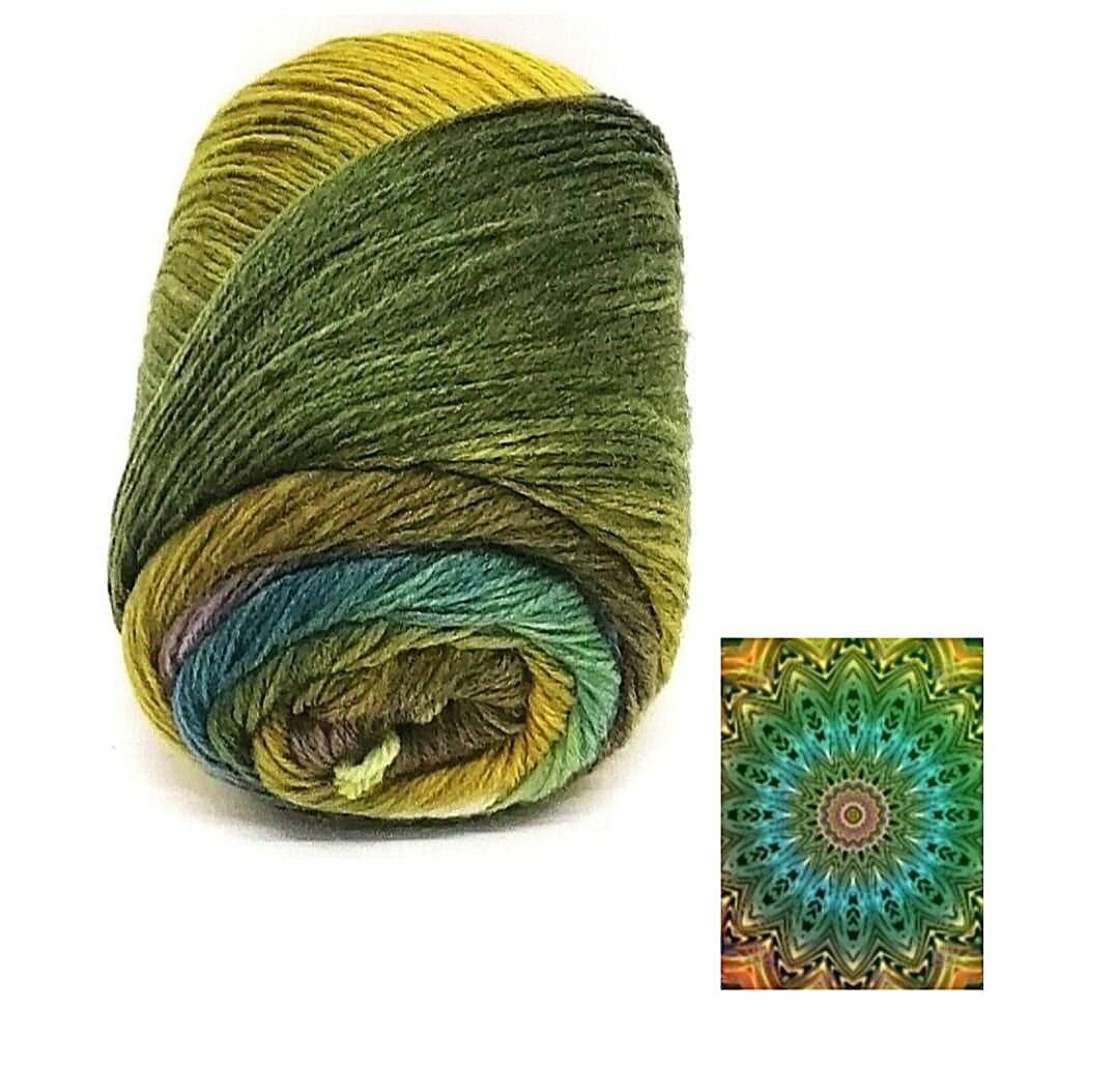 Пряжа Kutnor Calza Allegra цвет 4745 (100г/400м, упаковка 5 мотков)