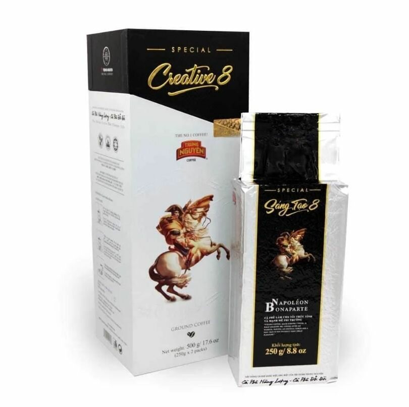 Вьетнамский элитный молотый кофе "Sang Tao №8" (Trung Nguyen), 500 гр